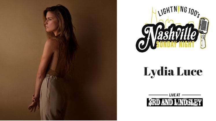 LYDIA LUCE LIVE CONCERT FOR NASHVILLE SUNDAY NIGHT ON 3/31/19 ...