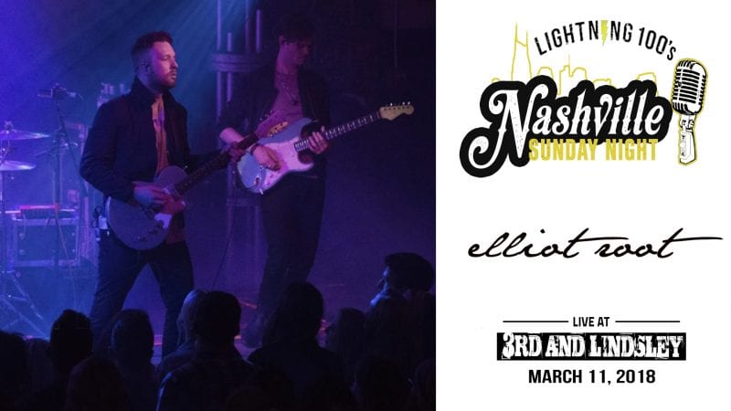 Elliot Root's live concert at Nashville Sunday Night on 3-11-2018 ...