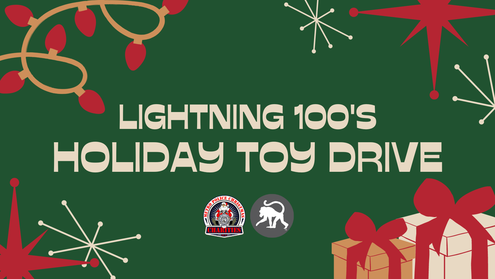 Lightning 100's Holiday Toy Drive – Lightning 100