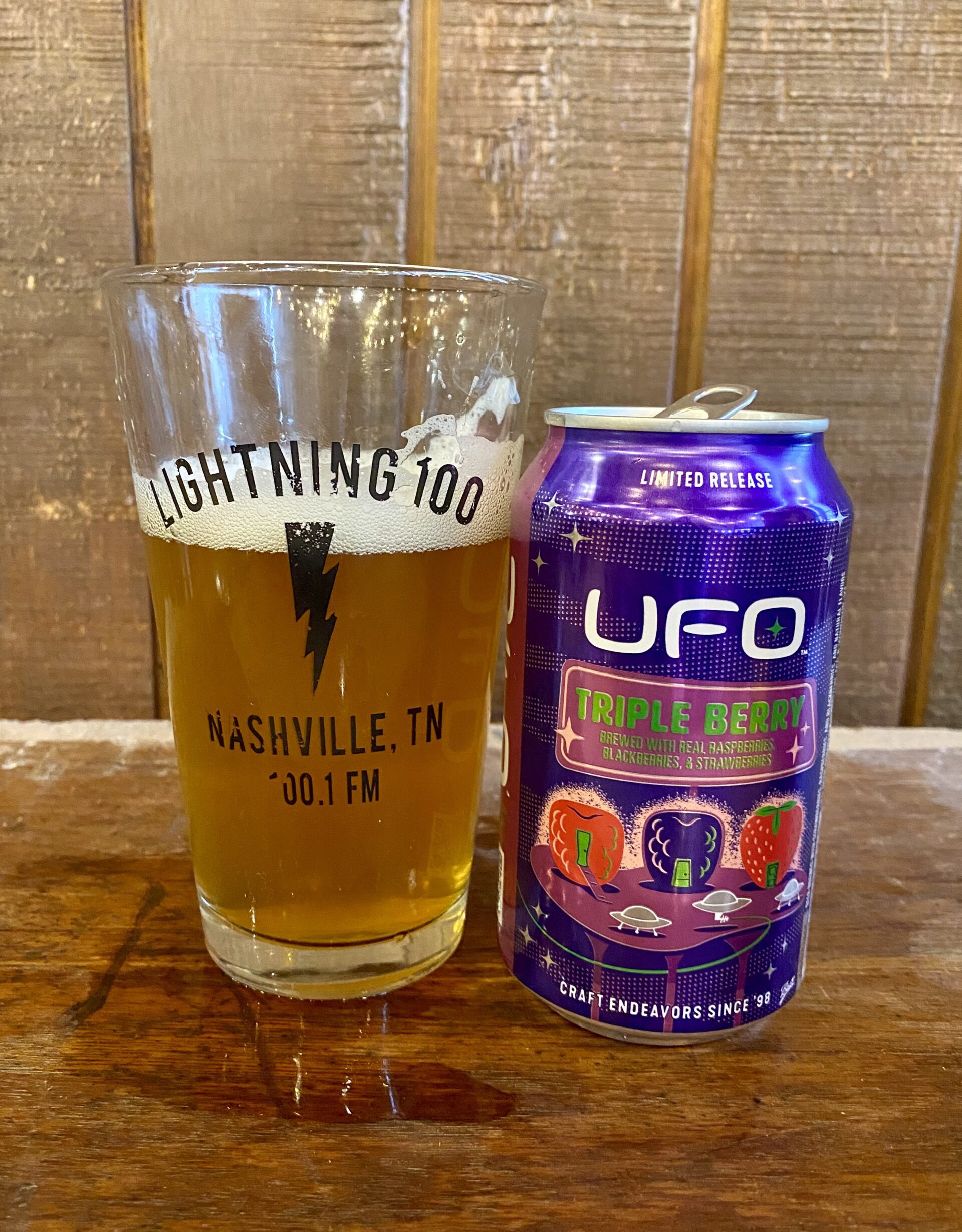 Holiday Hops 2022 Day 9: UFO Beer Company's Triple Berry – Lightning 100