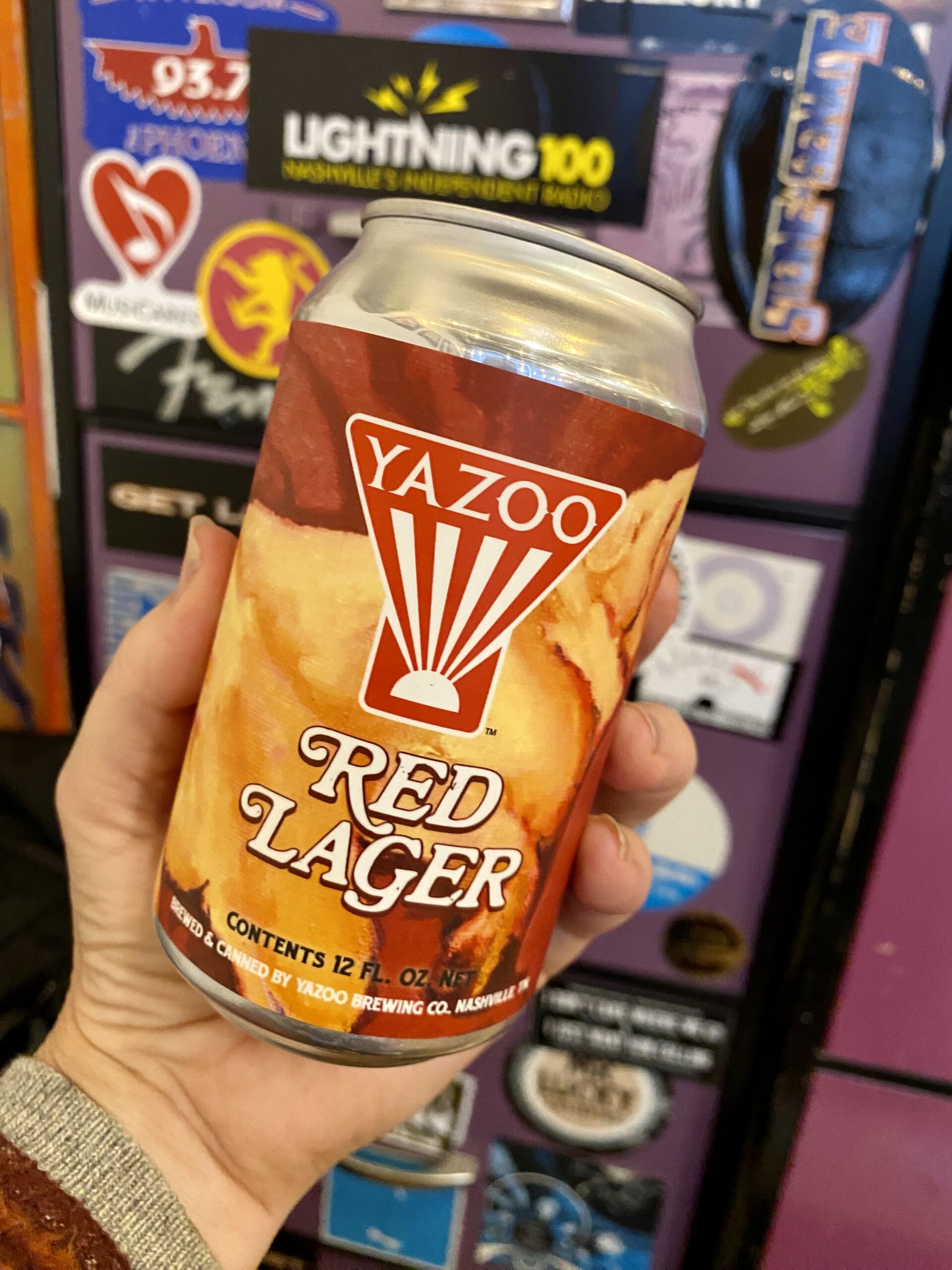Holiday Hops 2022 Day 5: Yazoo Brewing — Red Lager – Lightning 100